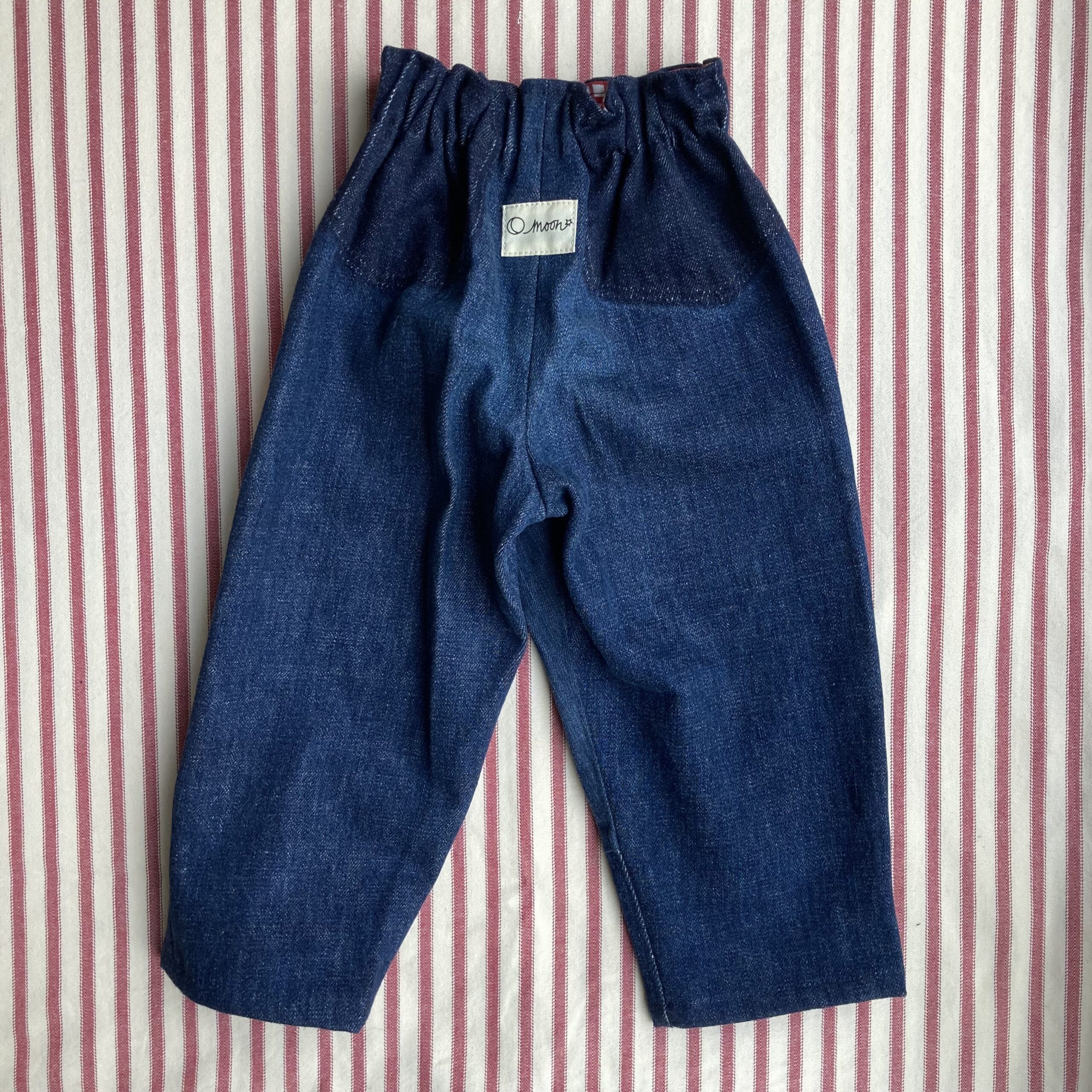 Red Patchwork Pocket Baggies 1-2Y | The Chuffed Store